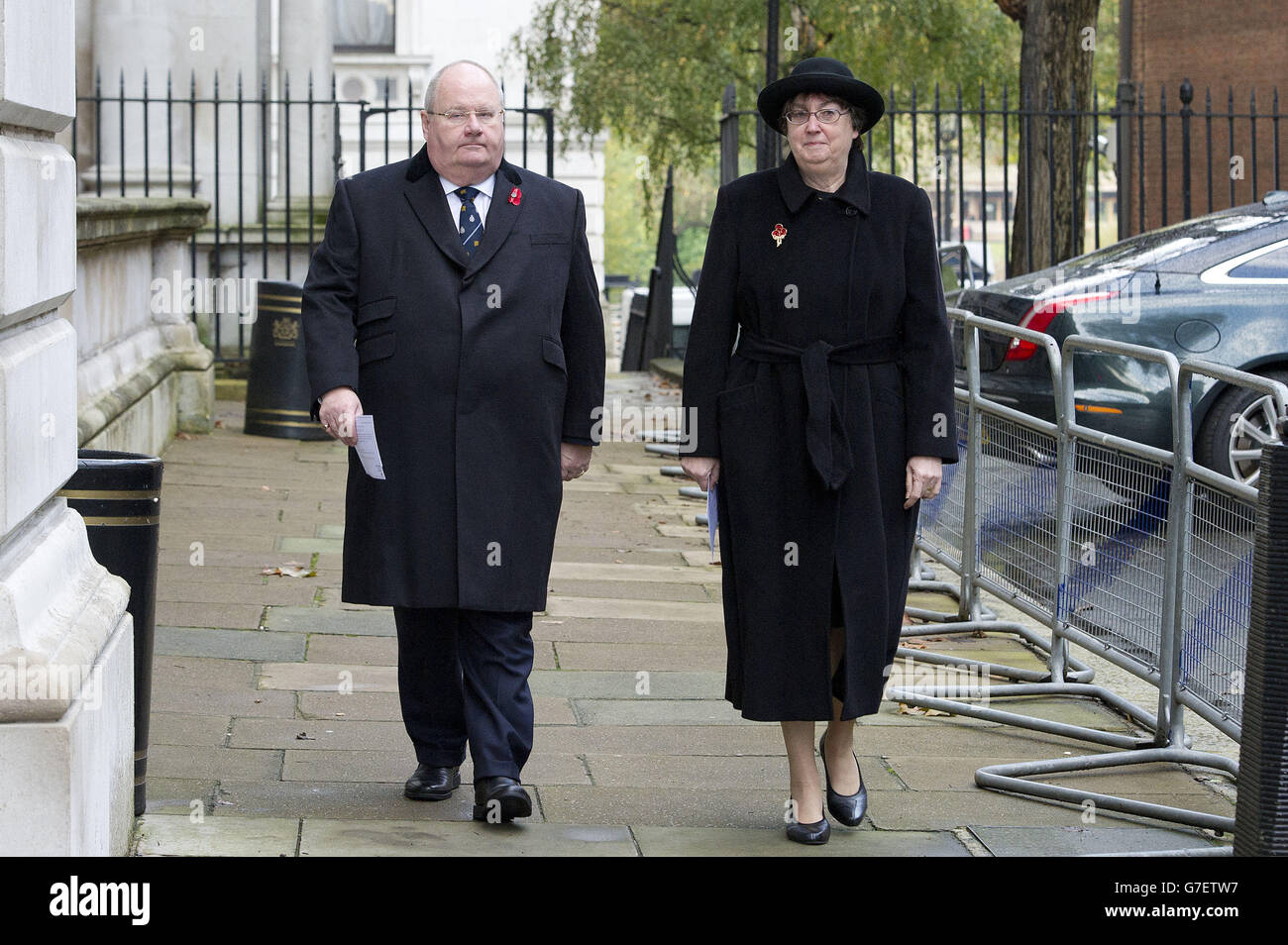 Communities and Local Government Secretary Eric Pickles and wife Irene ...