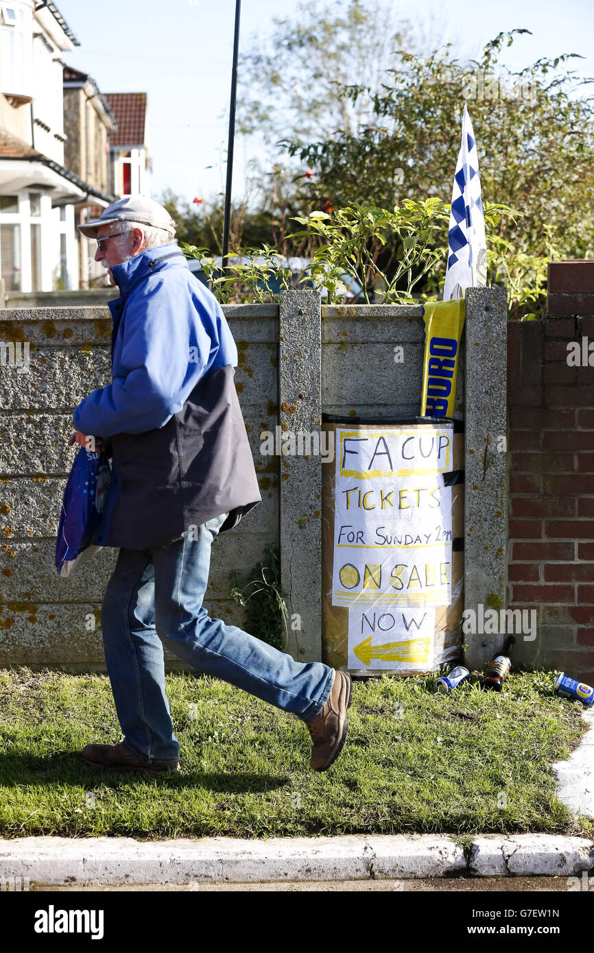 Gosport borough v colchester united hi-res stock photography and images ...