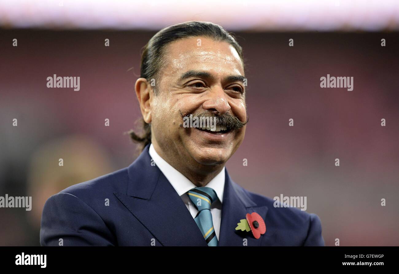 Jacksonville Jaguars owner Shahid Khan before the NFL International ...