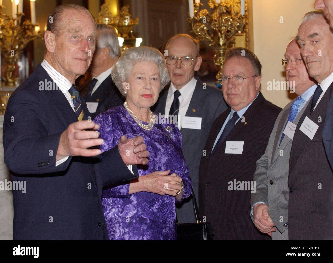 Queen Elizabeth II reception Stock Photo - Alamy