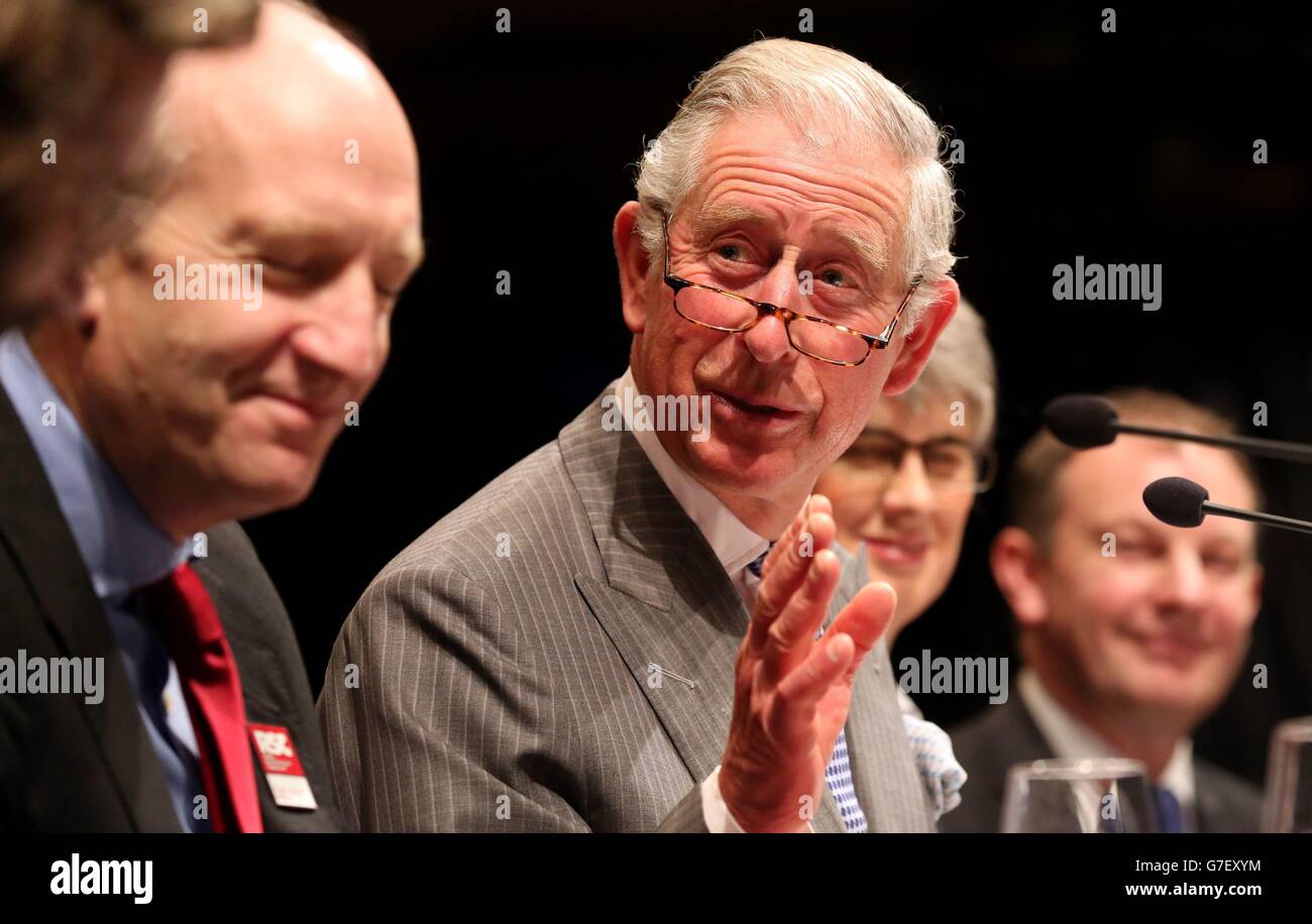 Prince Charles visits the RSC Stock Photo - Alamy