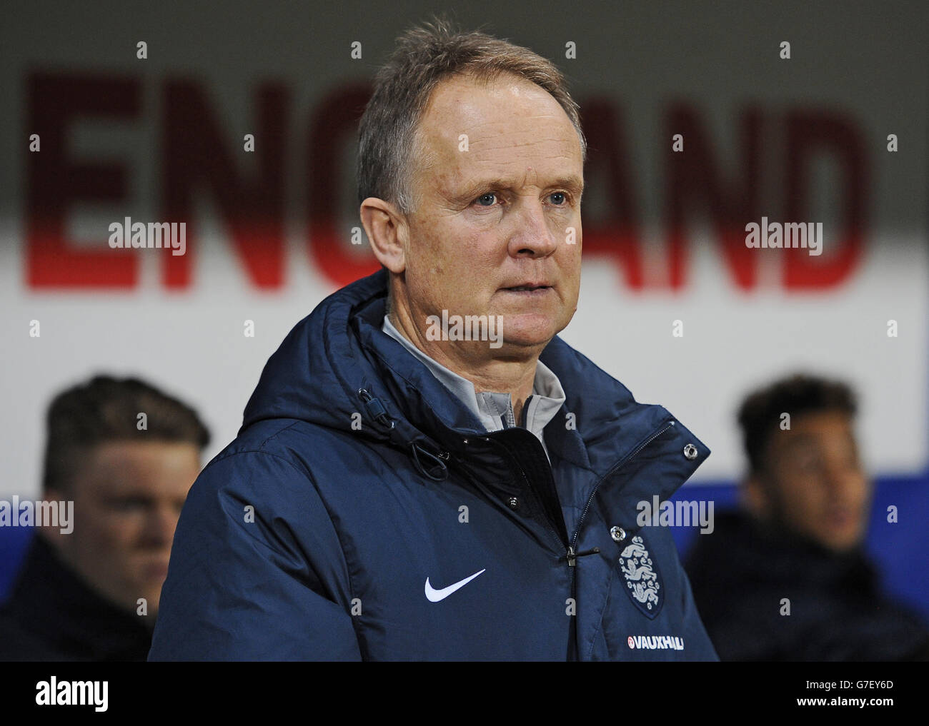Football friendly soccer coach headshot head shot portrait hi-res stock ...
