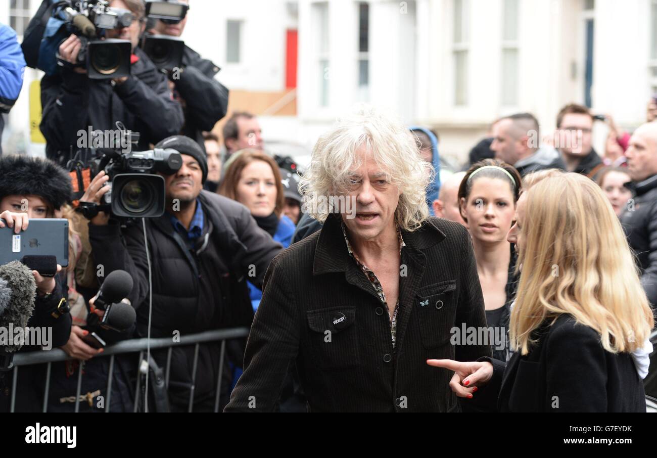 Band Aid 30 Recording - London Stock Photo - Alamy