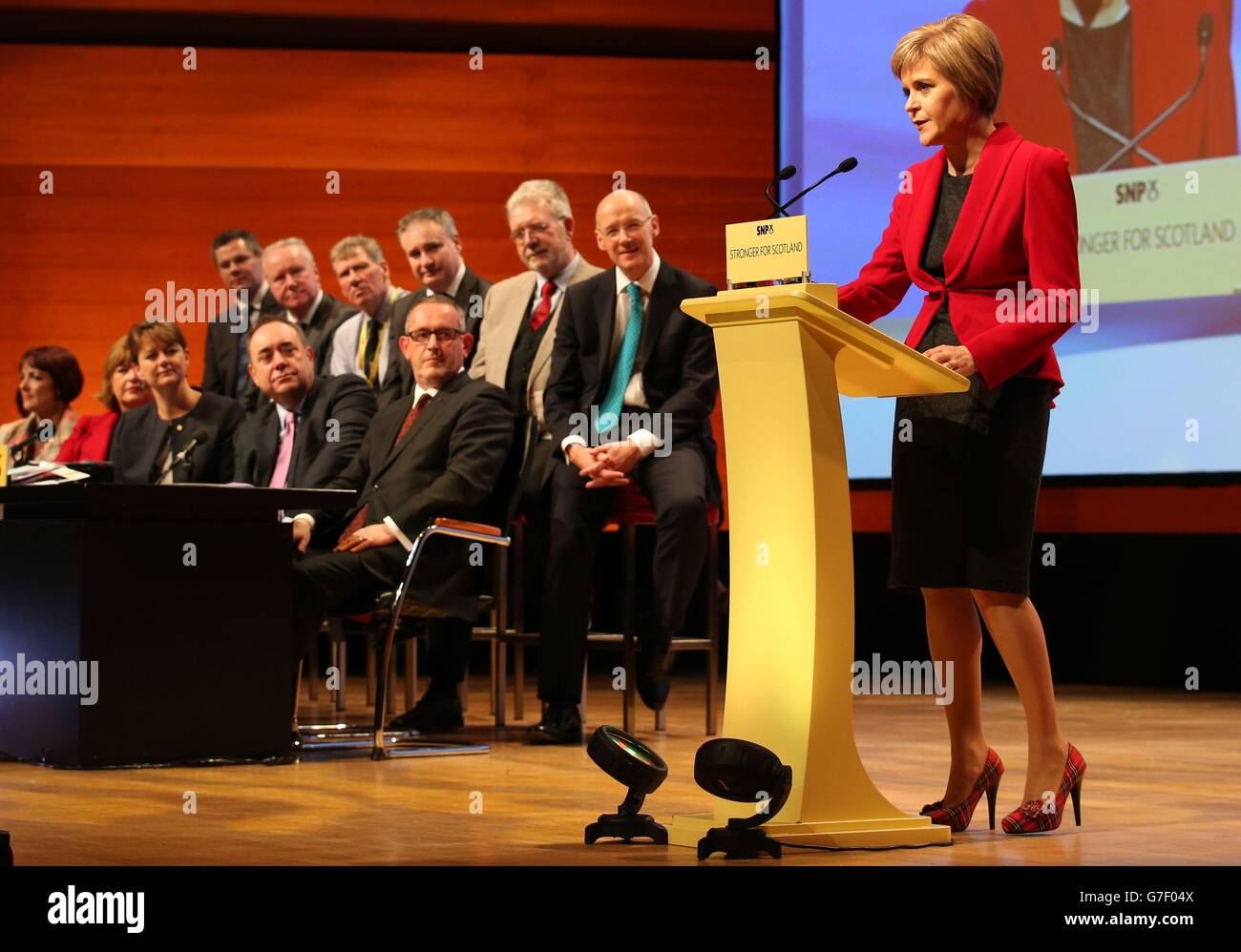 SNP Party annual conference 2014 Stock Photo - Alamy