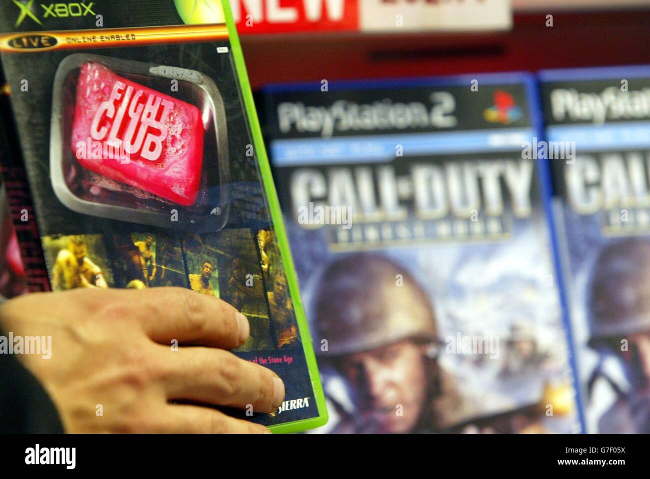 Video game classification system Stock Photo - Alamy