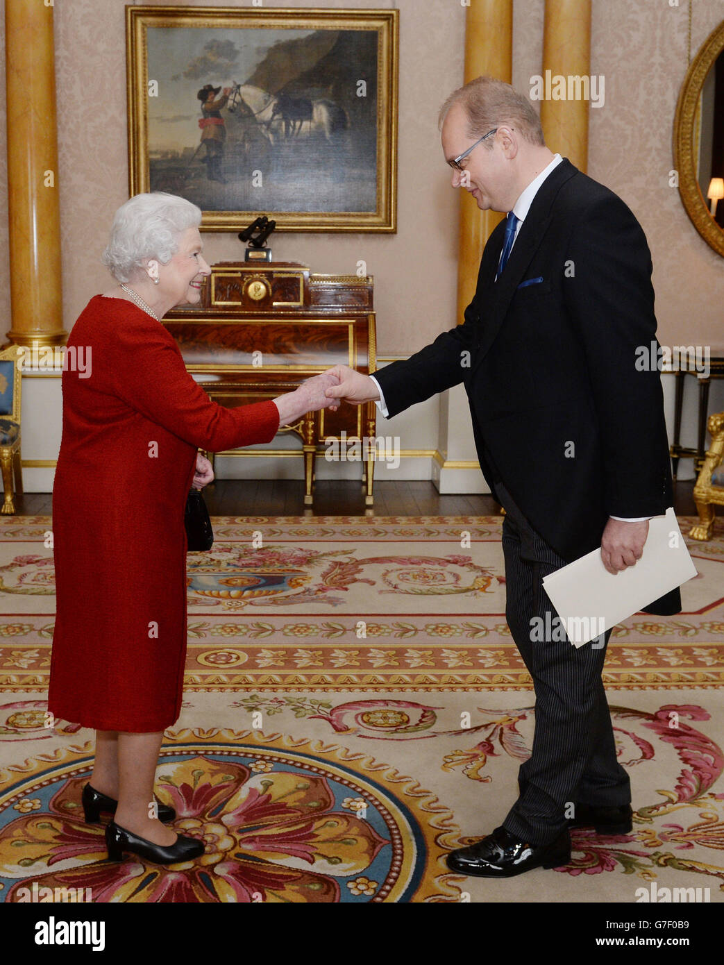 His Excellency Mr Lauri Bambus is received in audience by Queen ...