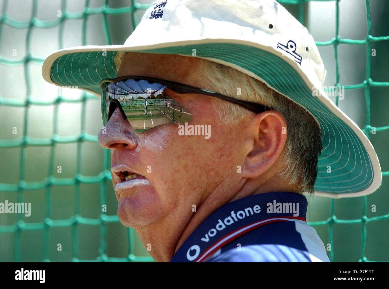 England Cricket Training in S.A Stock Photo - Alamy