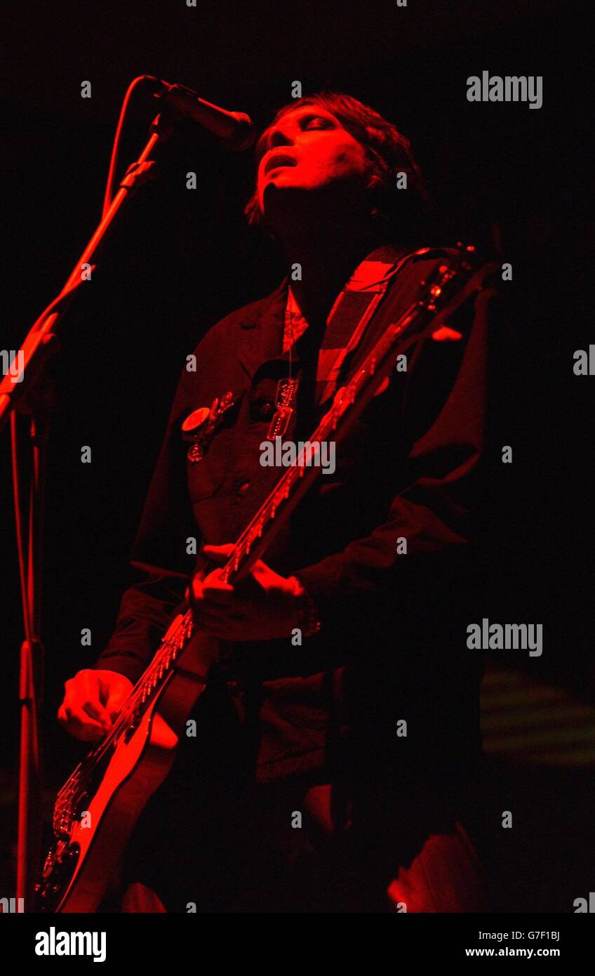 Lead Singer Of The Manic Street Preachers High Resolution Stock ...