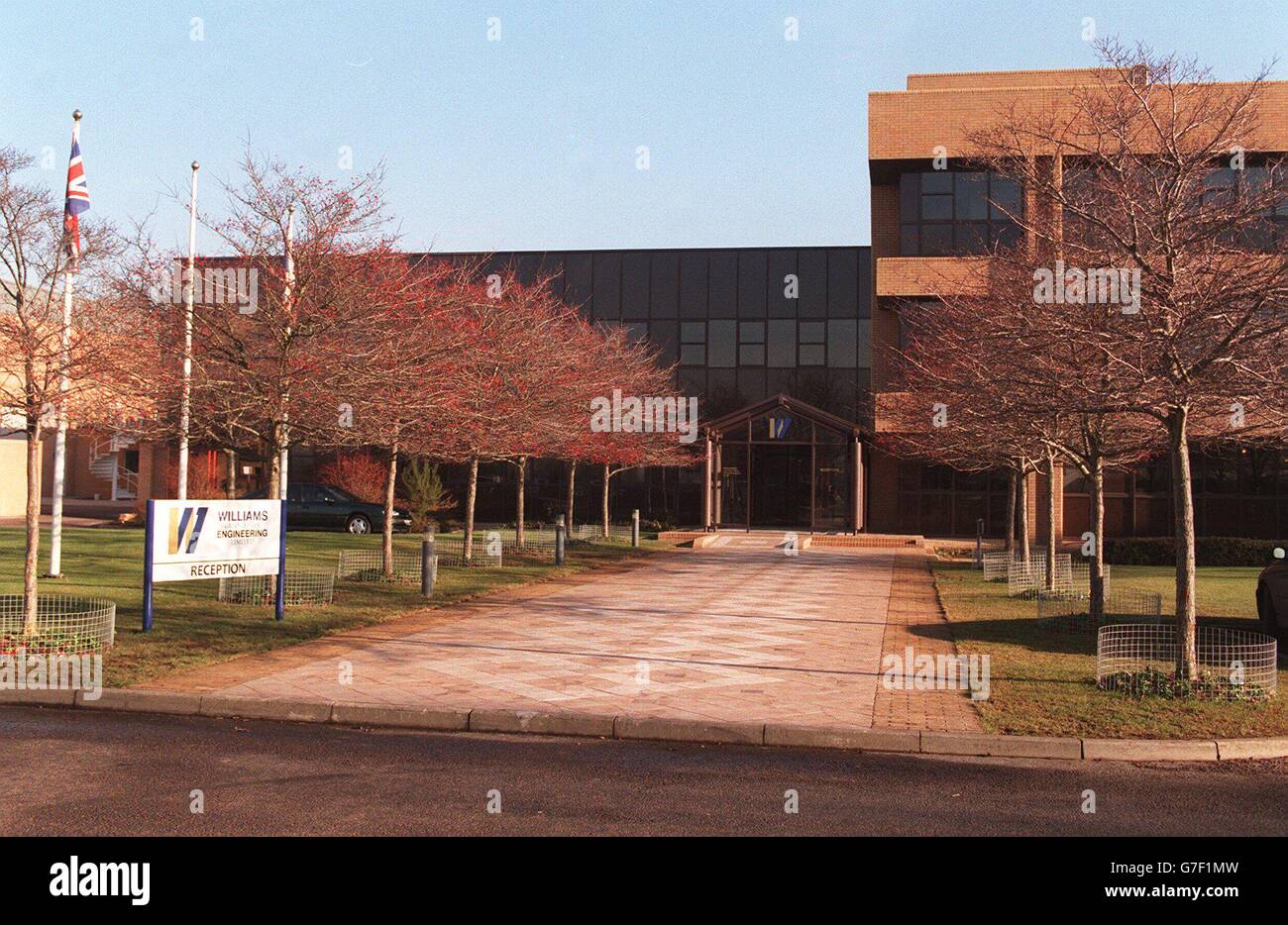 The Williams Factory at Grove, Oxfordshire. The Williams factory Stock ...