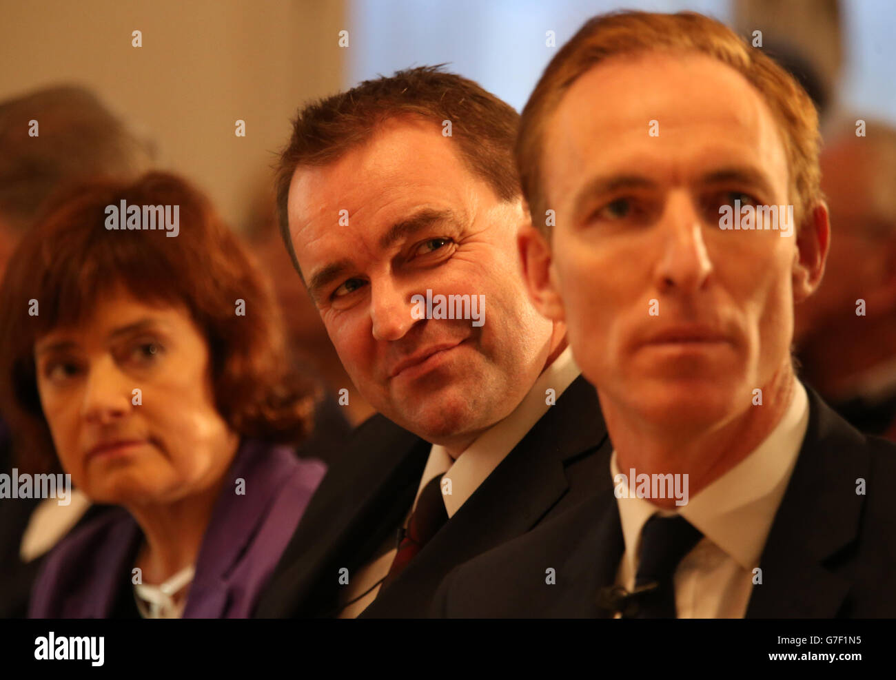 Scottish Labour leadership candidates (left to right) of Sarah Boyack ...