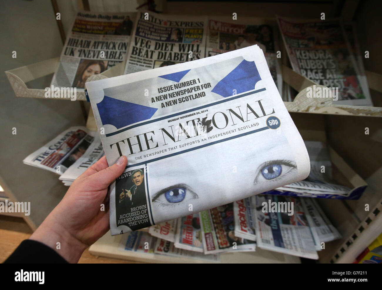 Newspaper launch hi-res stock photography and images - Alamy