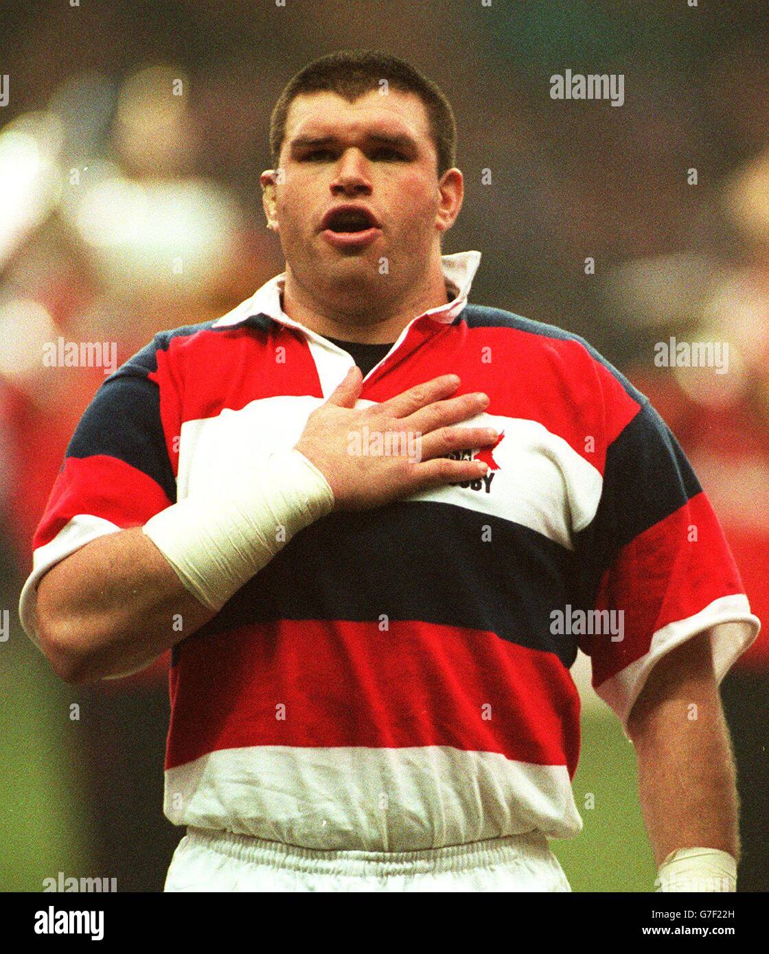 International Rugby ... Wales -v- USA. Ray Lehner, USA Stock Photo - Alamy