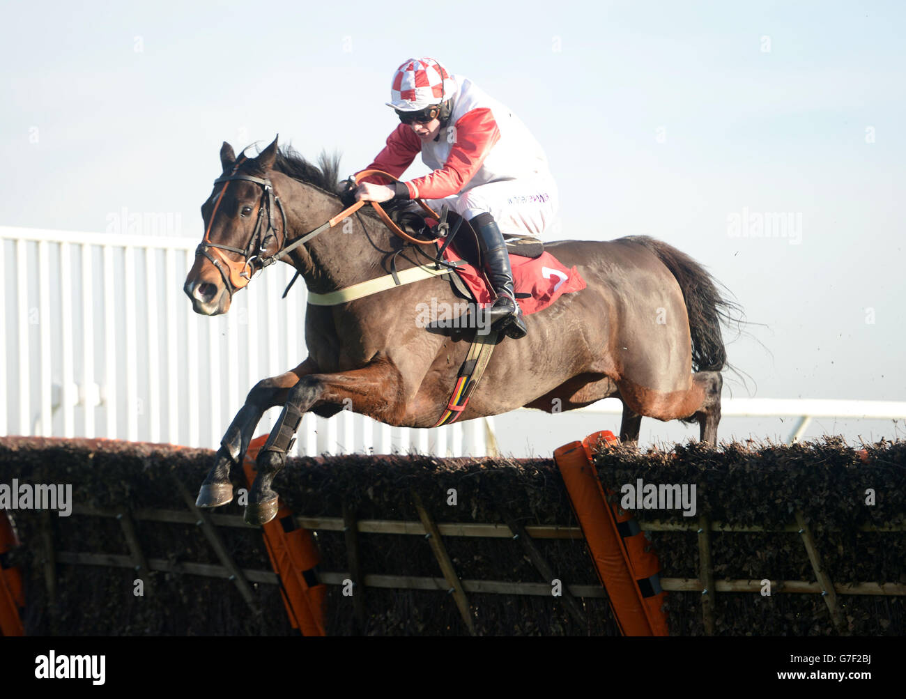 Horse Racing - Kempton Racecourse Stock Photo - Alamy