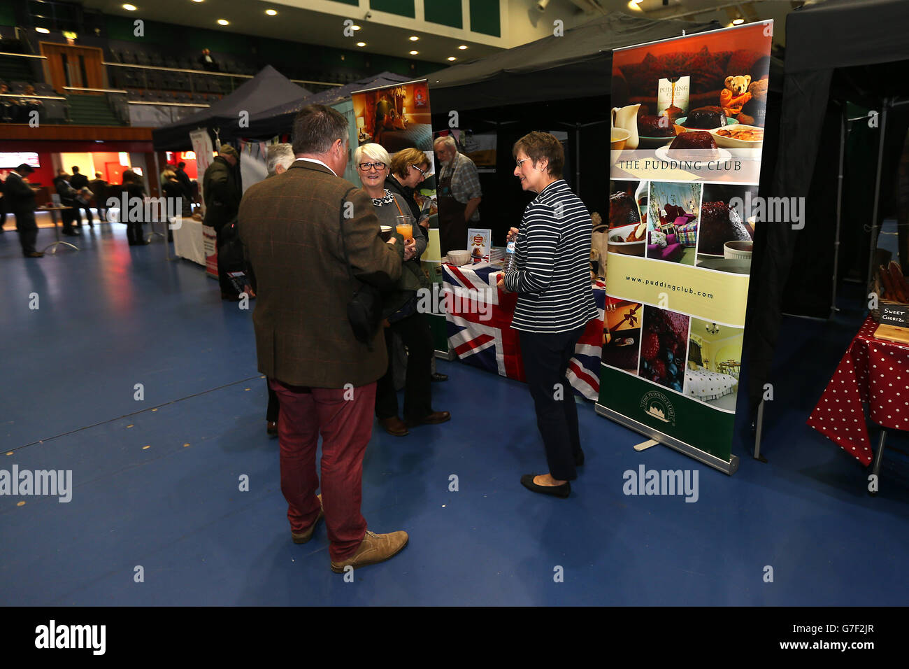 A general view of the Cotswold celebration zone in the Centaur at ...