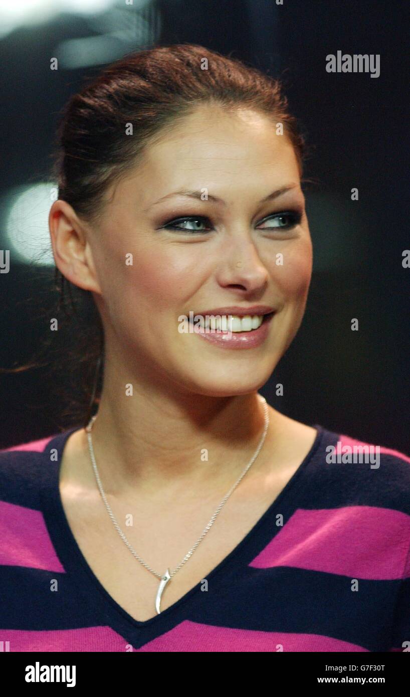 MTV TRL Presenter Emma Griffiths Stock Photo - Alamy