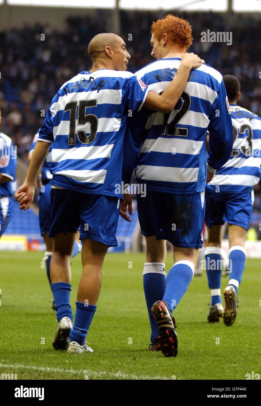 Sport Football Celebrating Dave Kitson High Resolution Stock ...