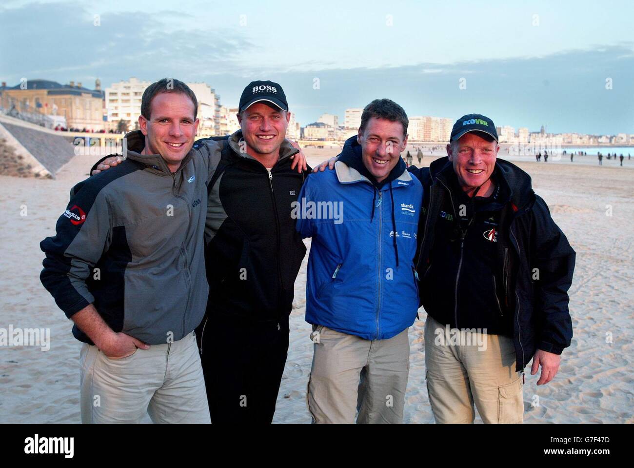 Vendee Globe round the world sailing Stock Photo - Alamy