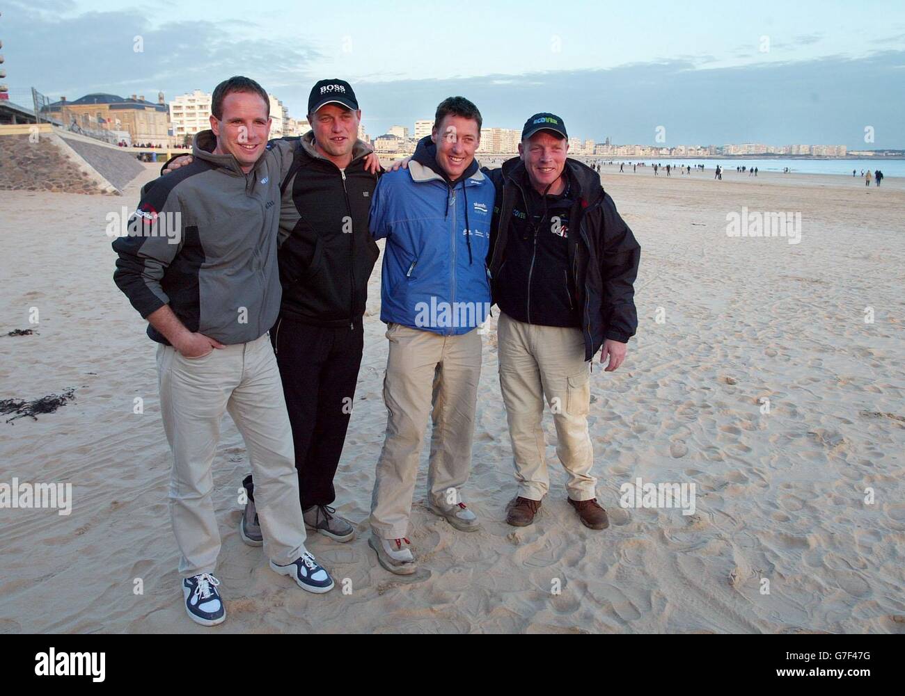Vendee Globe round the world sailing Stock Photo - Alamy