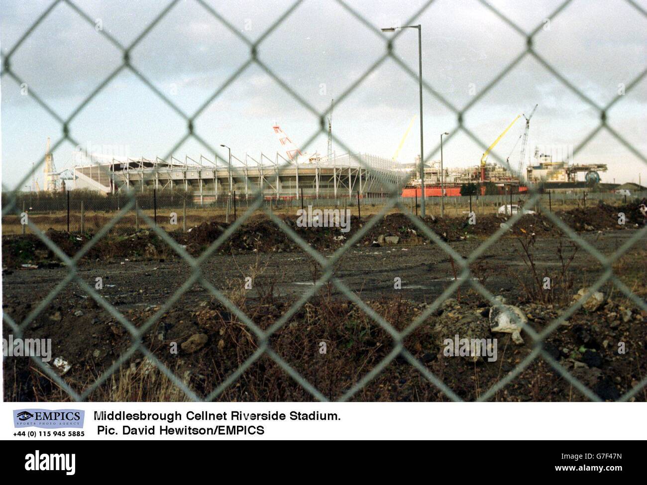 Middlesbrough cellnet riverside stadium hi-res stock photography and ...