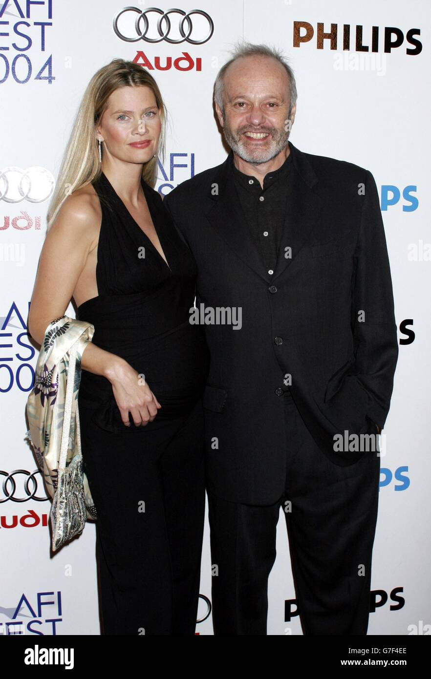 Director Michael Radford with his wife Emma arrive at the screening of ...