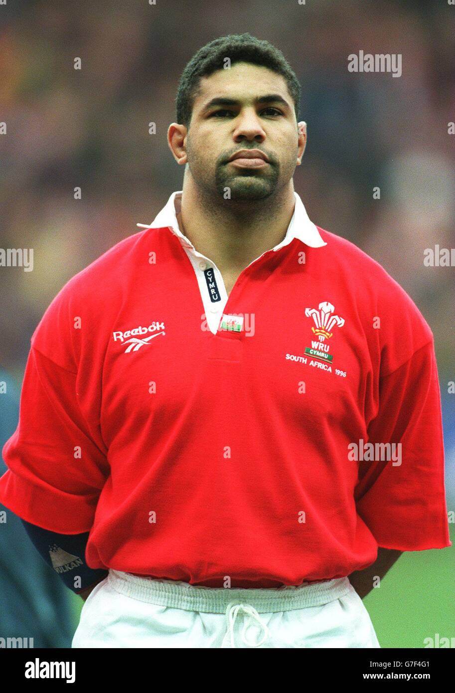 International Rugby ... Wales -v- South Africa. Colin Charvis, Wales ...