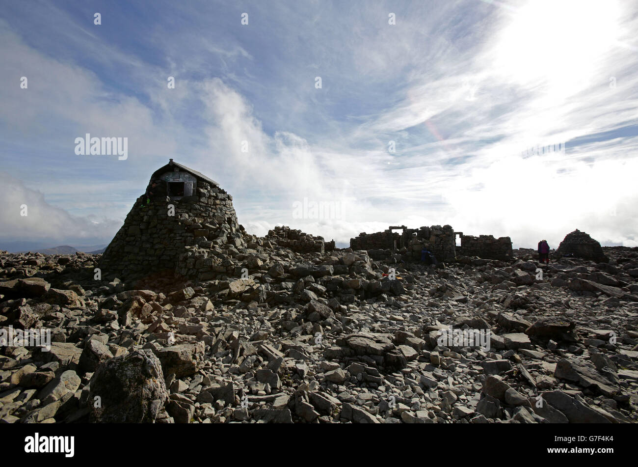 Ben nevis summit shelter hi-res stock photography and images - Alamy