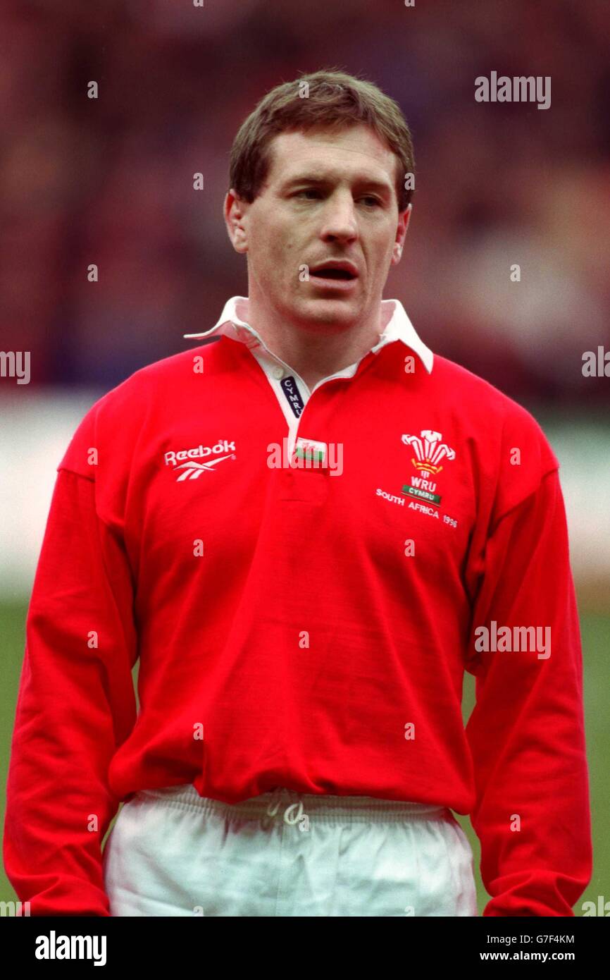 International Rugby ... Wales -v- South Africa. Alan Bateman, Wales ...