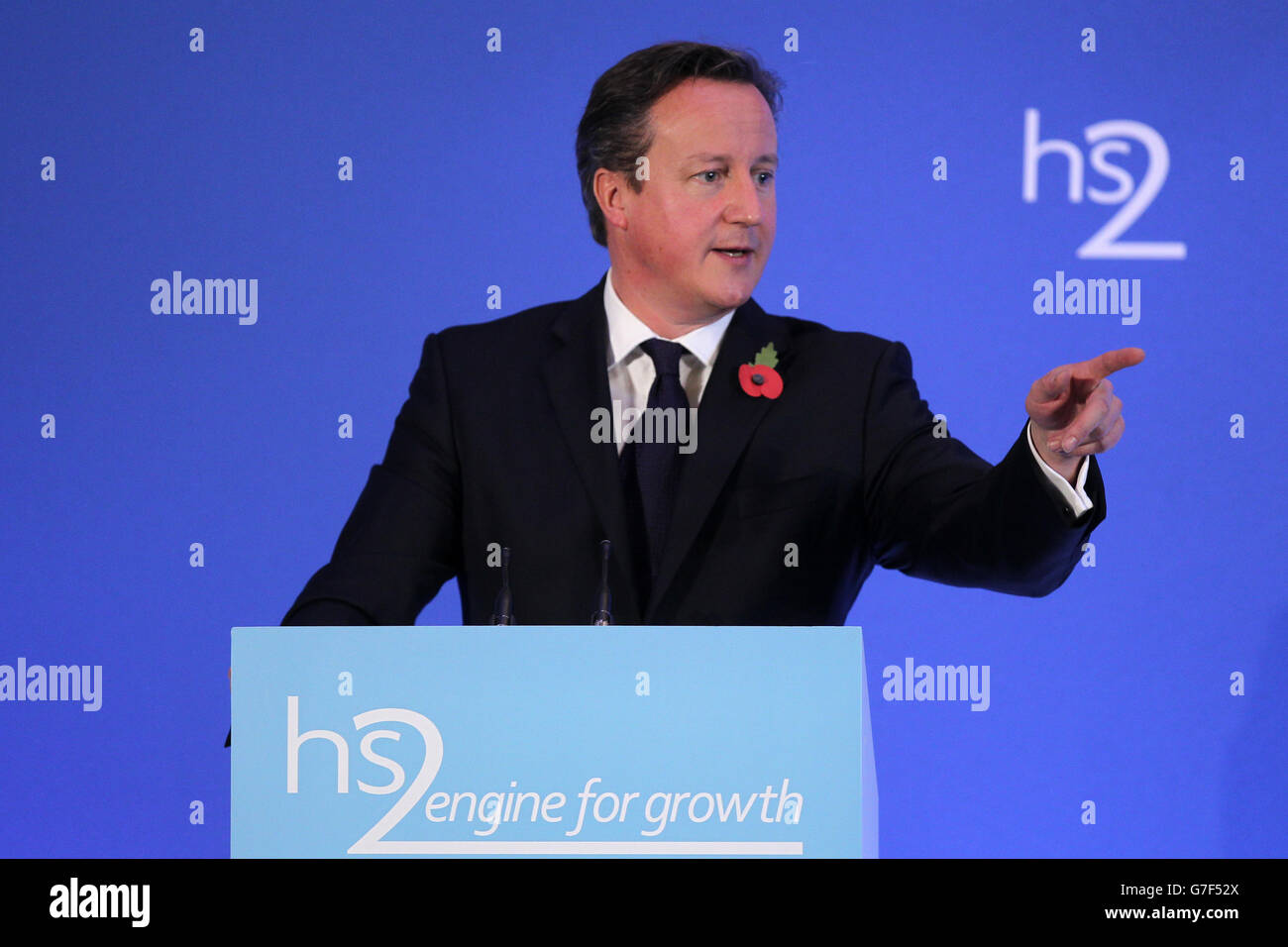 HS2 report launch Stock Photo - Alamy