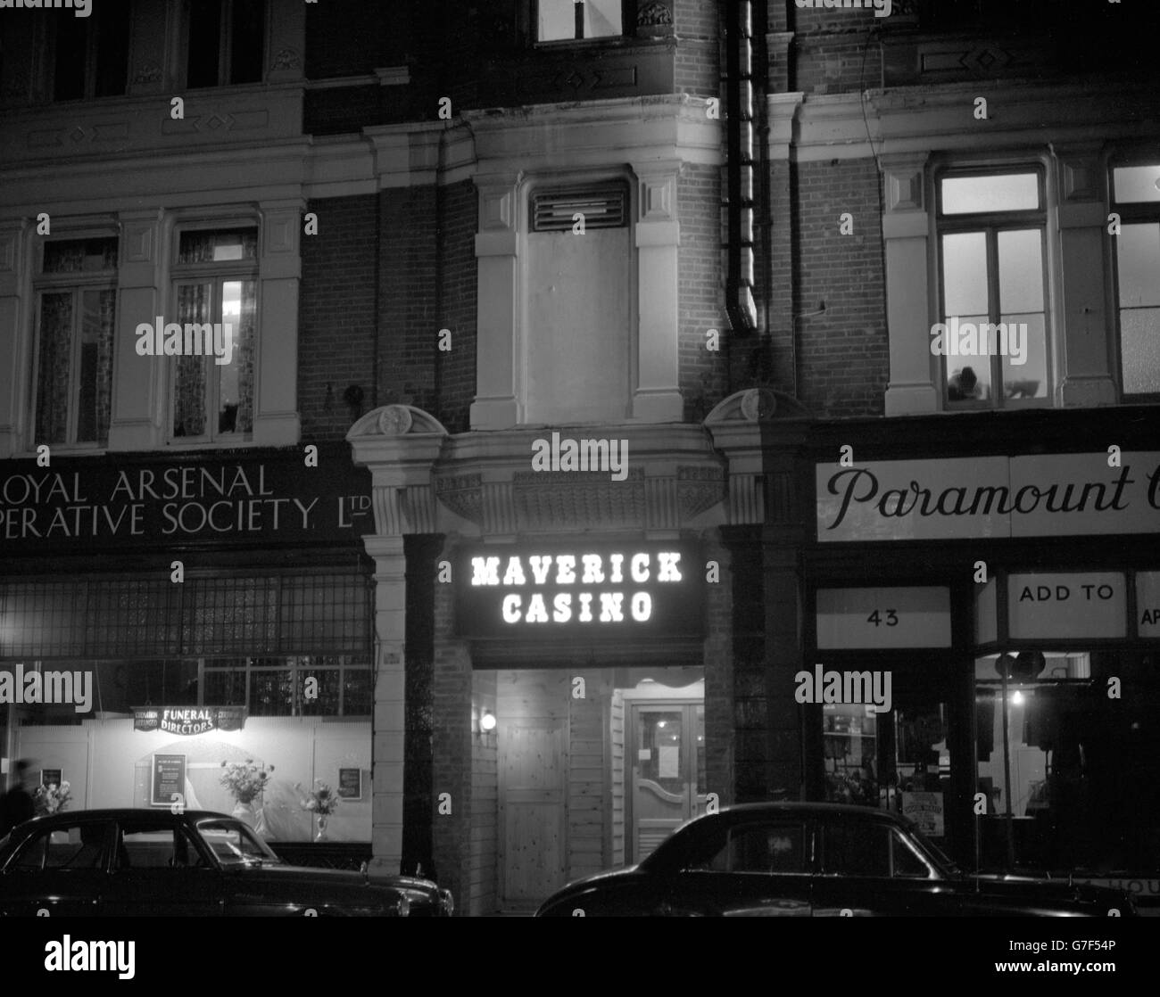 Entertainment - Maverick Casino - Peckham, London Stock Photo - Alamy