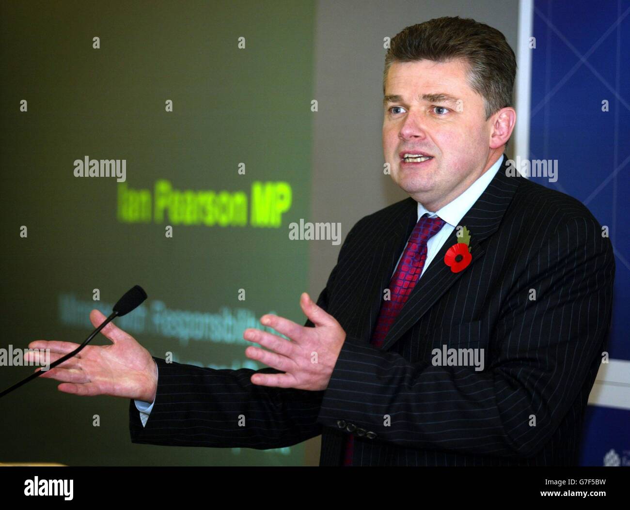 Northern Ireland minister Ian Pearson,speaking in Belfast. He said ...