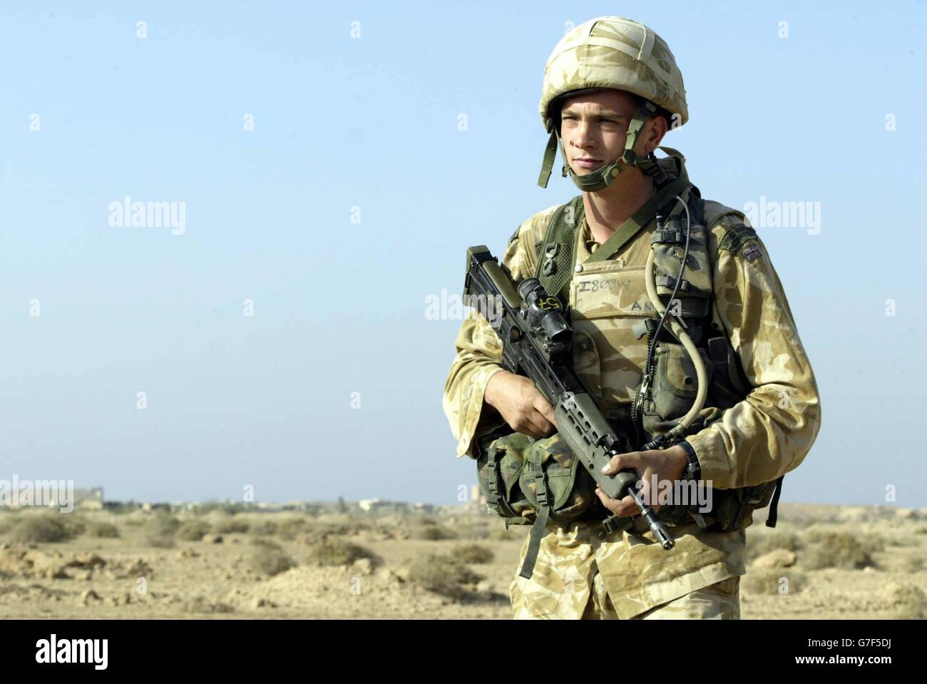 Blackwatch in Iraq Stock Photo - Alamy