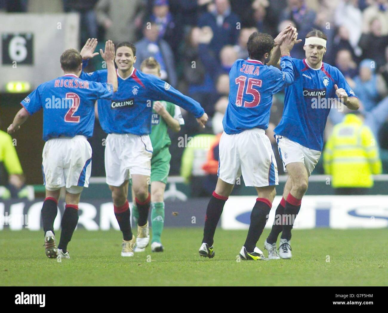 Hibs v Rangers Stock Photo - Alamy