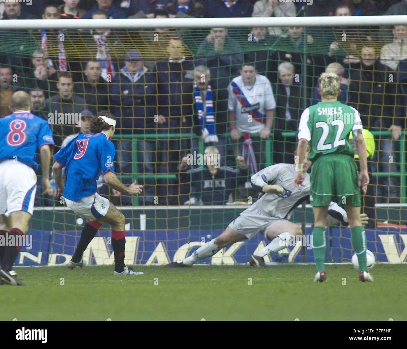 Hibs v Rangers Stock Photo - Alamy