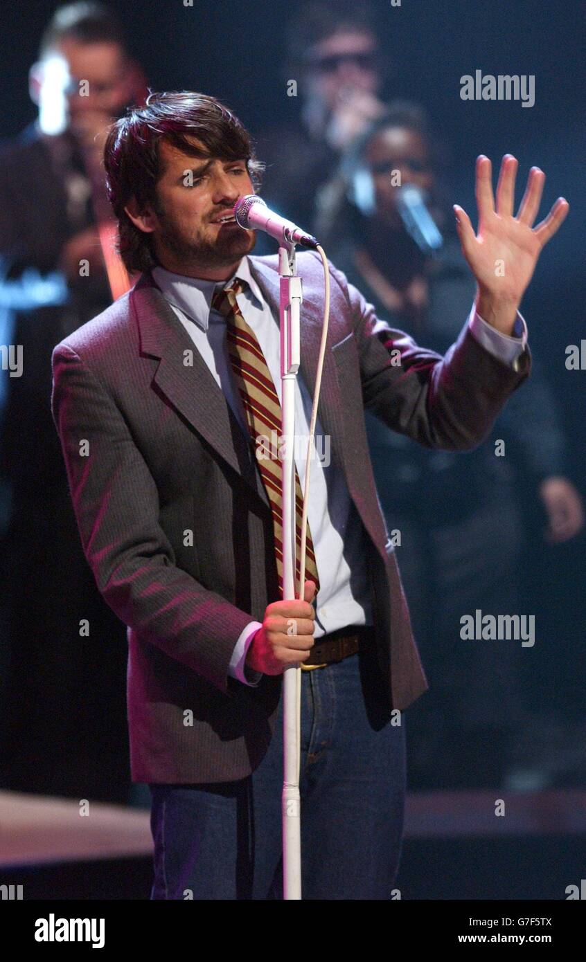 Conor Deasy of The Thrills performs during the UK Music Hall of Fame ...