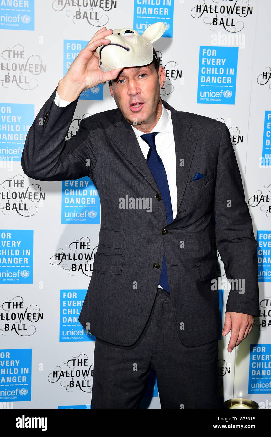 Johnny Vaughan attending the Unicef UK Halloween Ball at One Mayfair ...