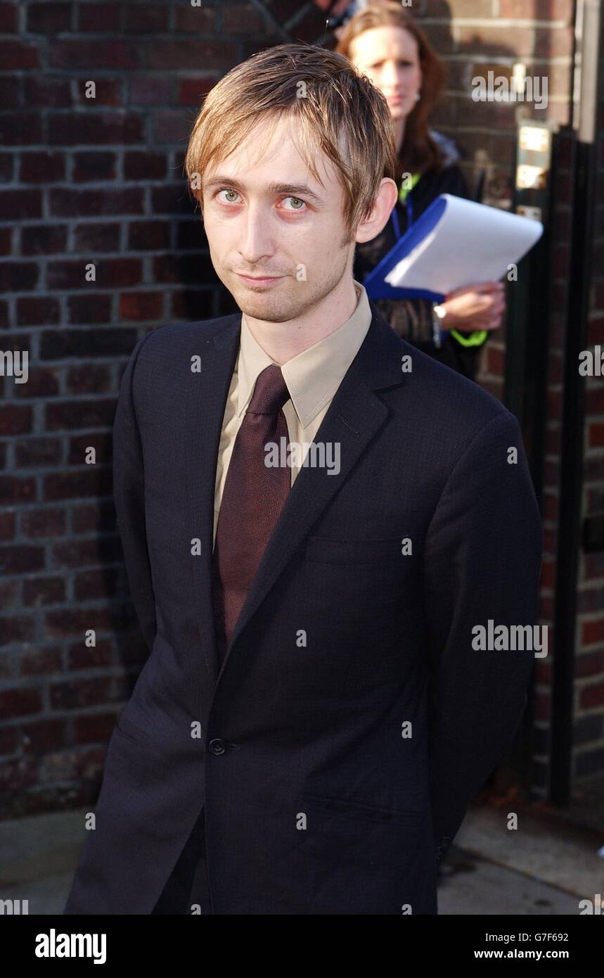 Singer Neil Hannon arrives at Air Studios in north London for the re ...