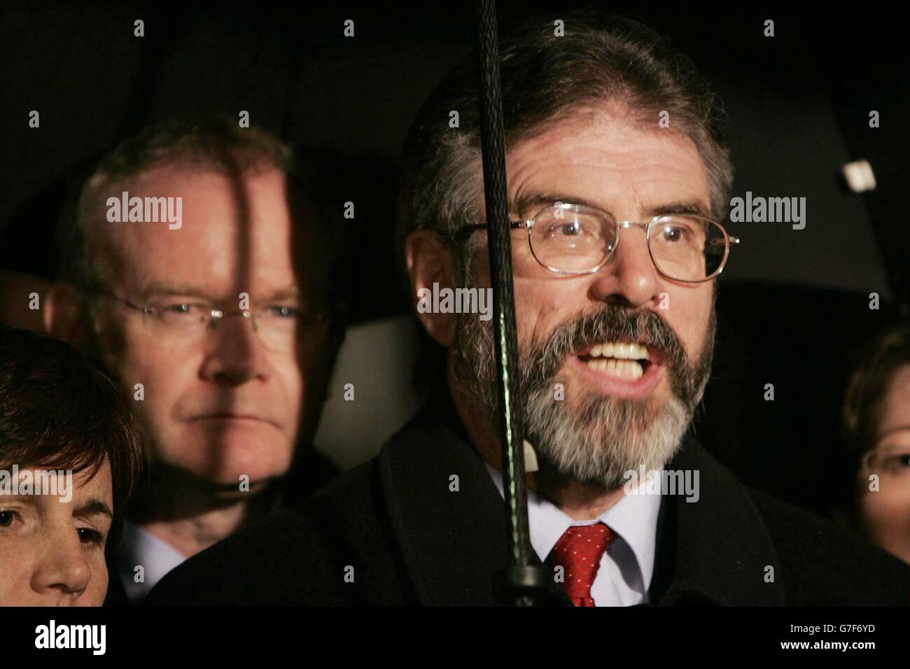 Sinn fein chief negotiator hi-res stock photography and images - Alamy