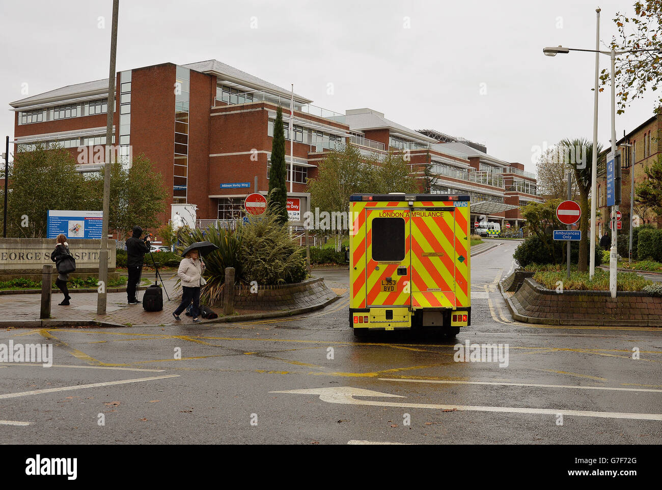 St George's Hospital Tooting Stock Photo - Alamy