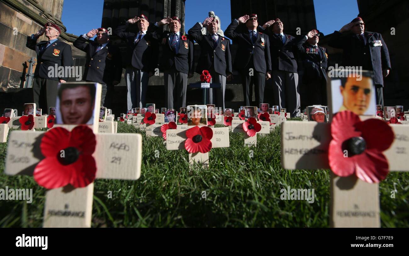 Poppyscotland field remembrance hi-res stock photography and images - Alamy
