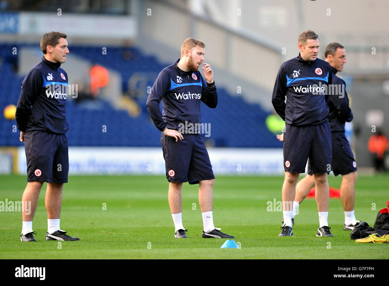 L-R: Reading Assistant Sports Scientist Matt Walker, Assistant Kit ...