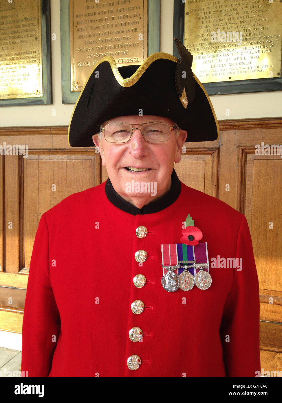 Chelsea Pensioner Harry Puttick, 85, a war veteran who will march at ...