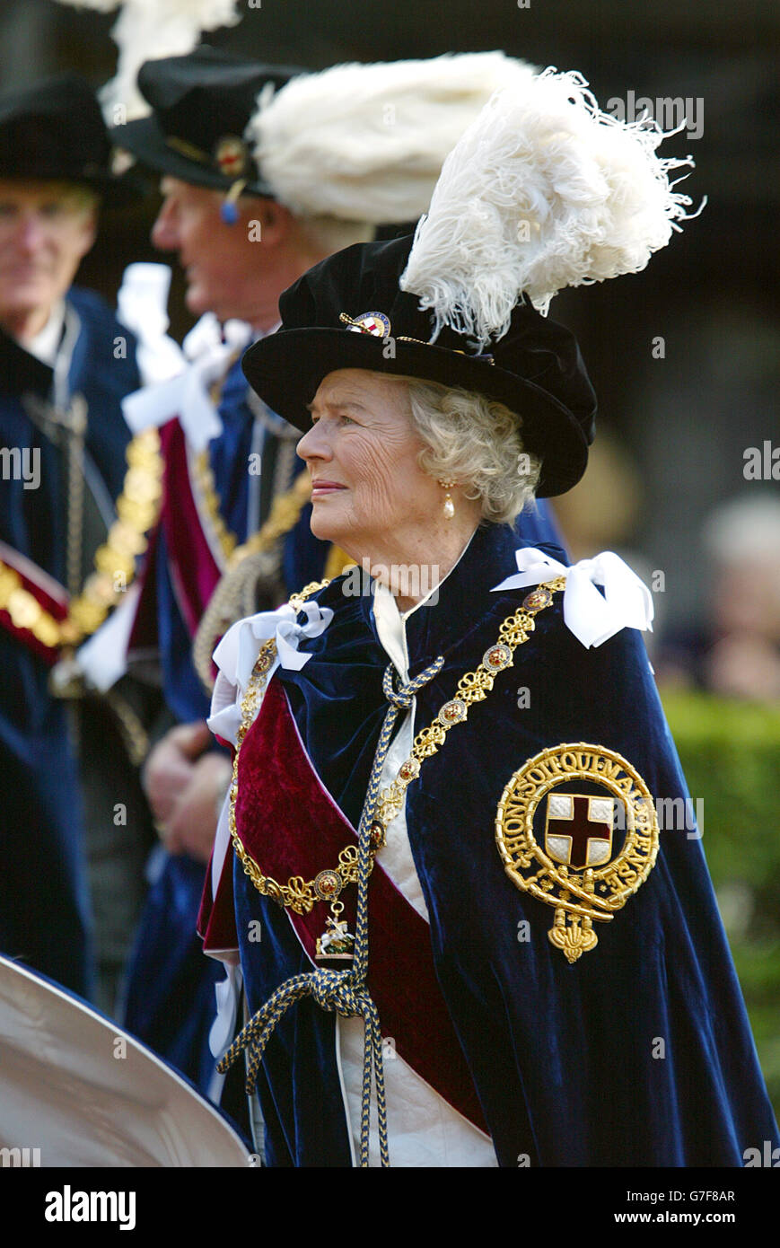 Order of the Garter Ceremony - Windsor Stock Photo - Alamy
