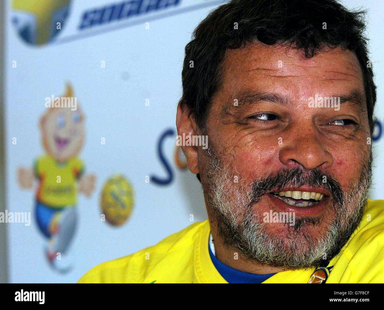 Socrates, the former Brazilian soccer star who played for Garforth Town ...