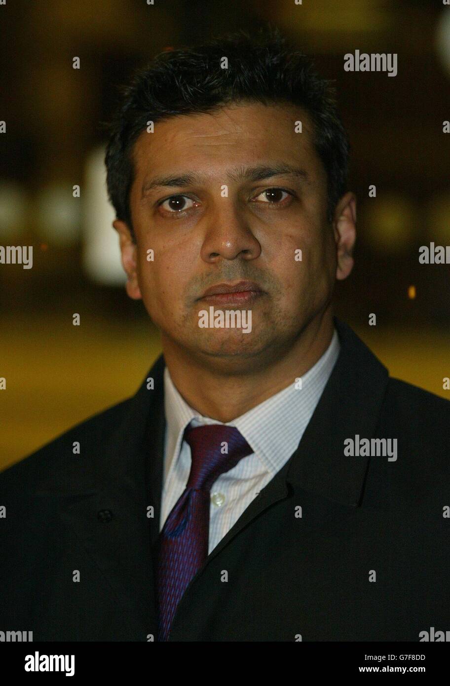Dr Rajesh Patel - GMC Shipman Inquiry Stock Photo - Alamy