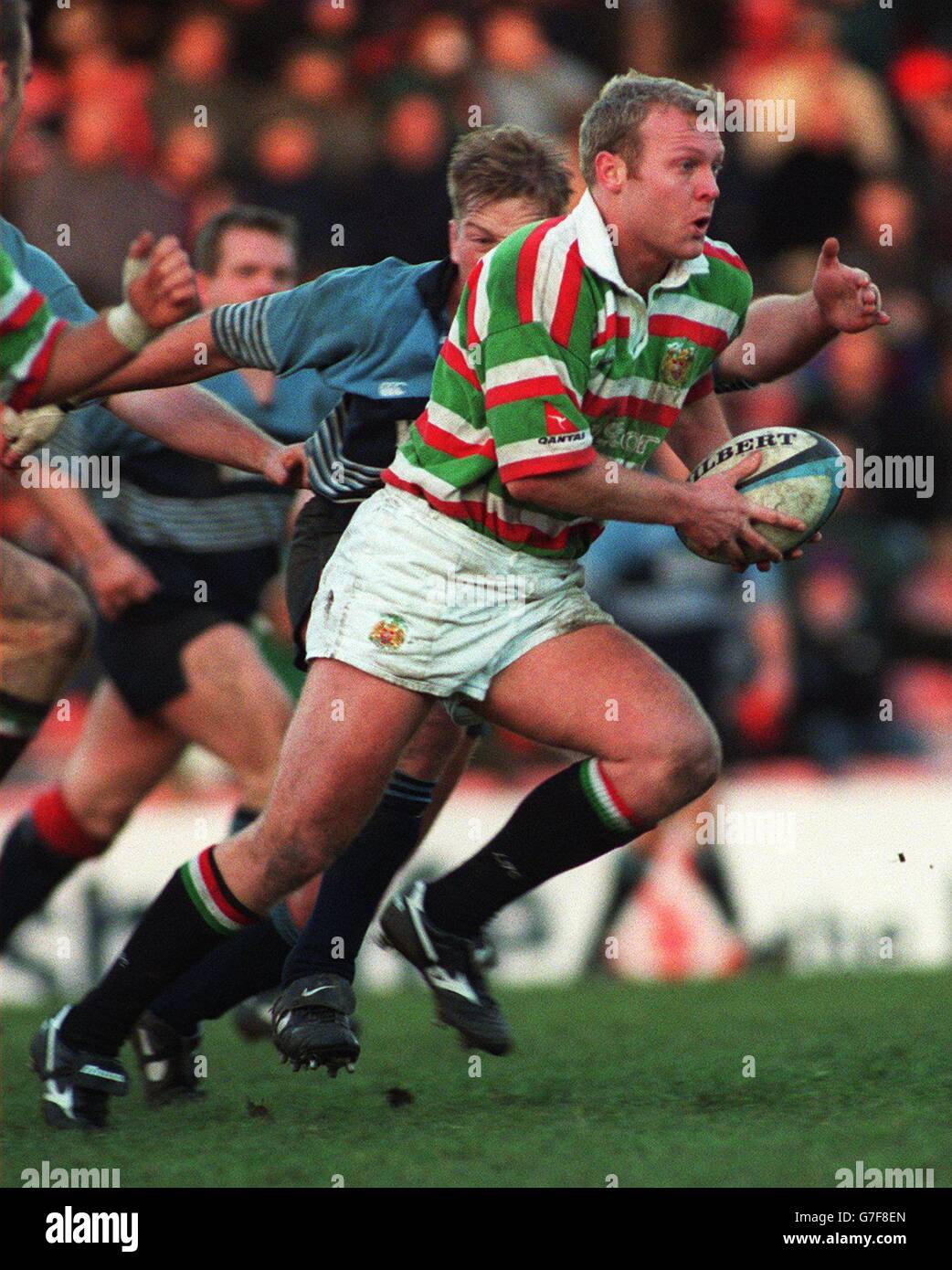 Rugby ... Pilkington Cup 5th Round ... Leicester -v- Newbury Stock ...