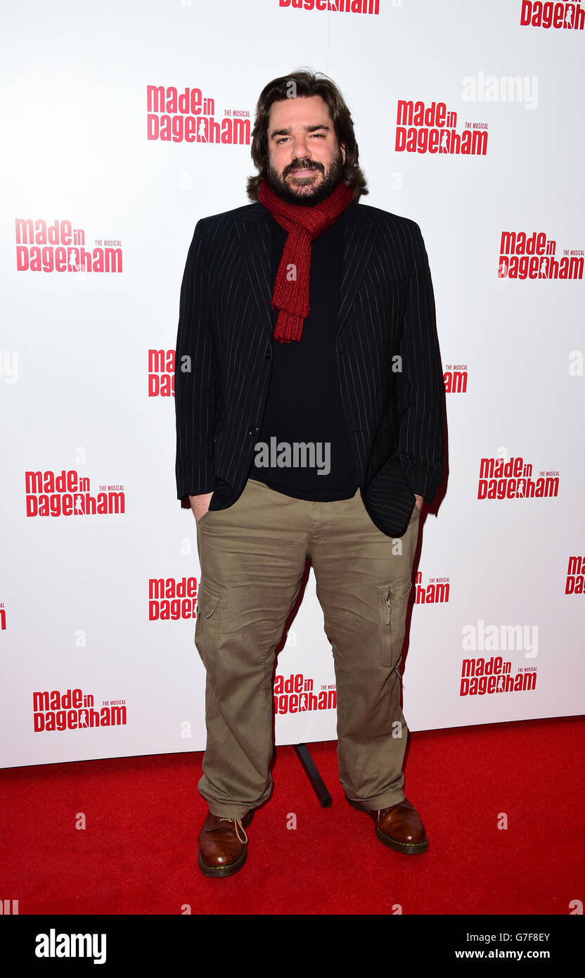 Matt Berry attending the opening night of Made In Dagenham at the ...