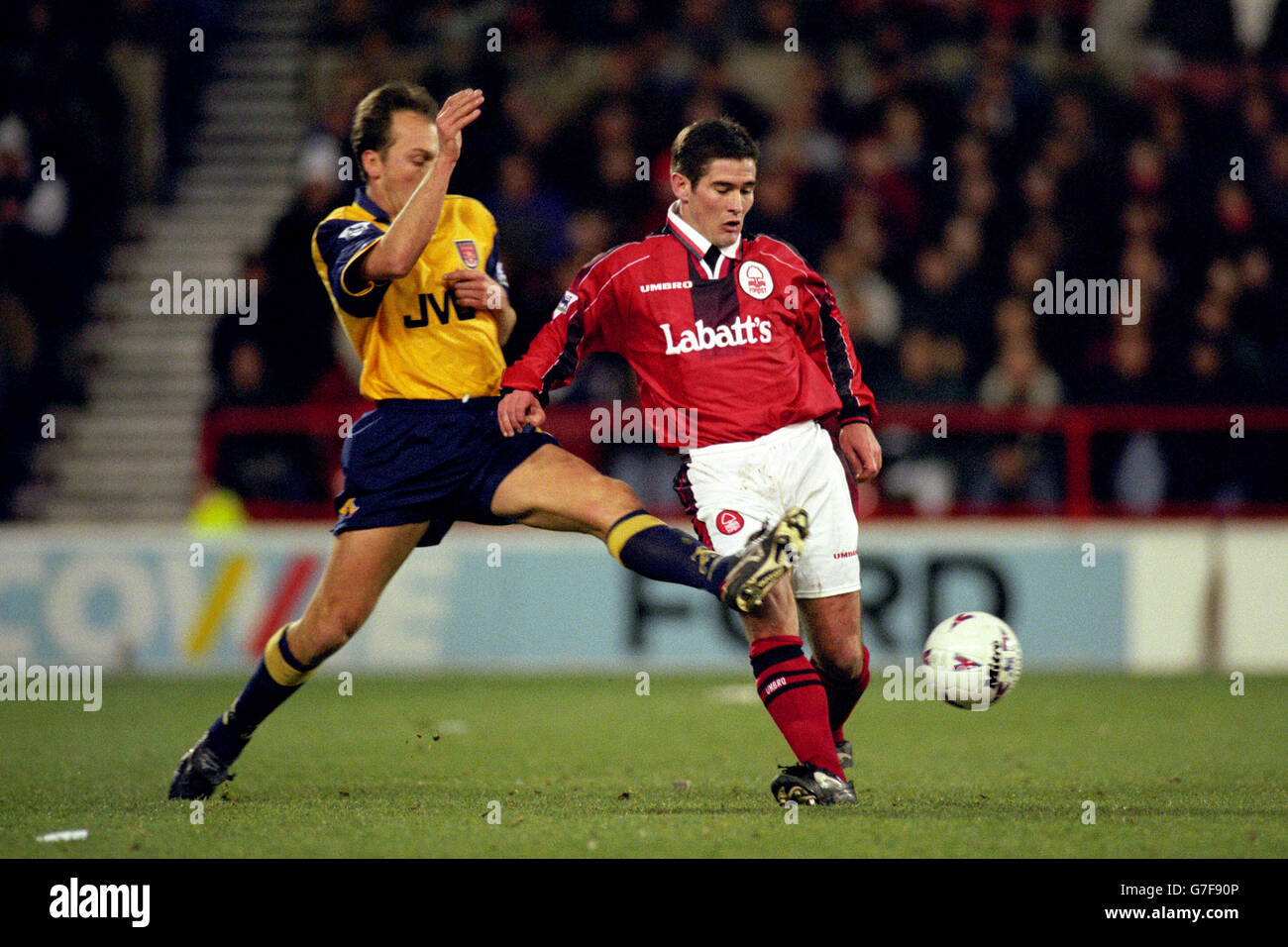 Nottingham forest in battle with david platt hi-res stock photography ...