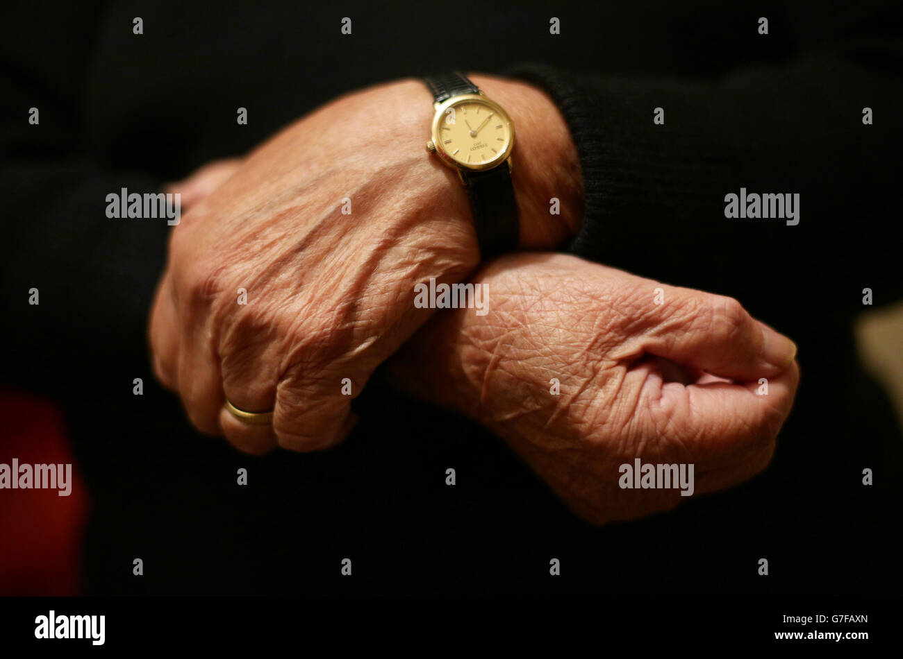 Wrinkled old woman stock photo hi-res stock photography and images - Alamy