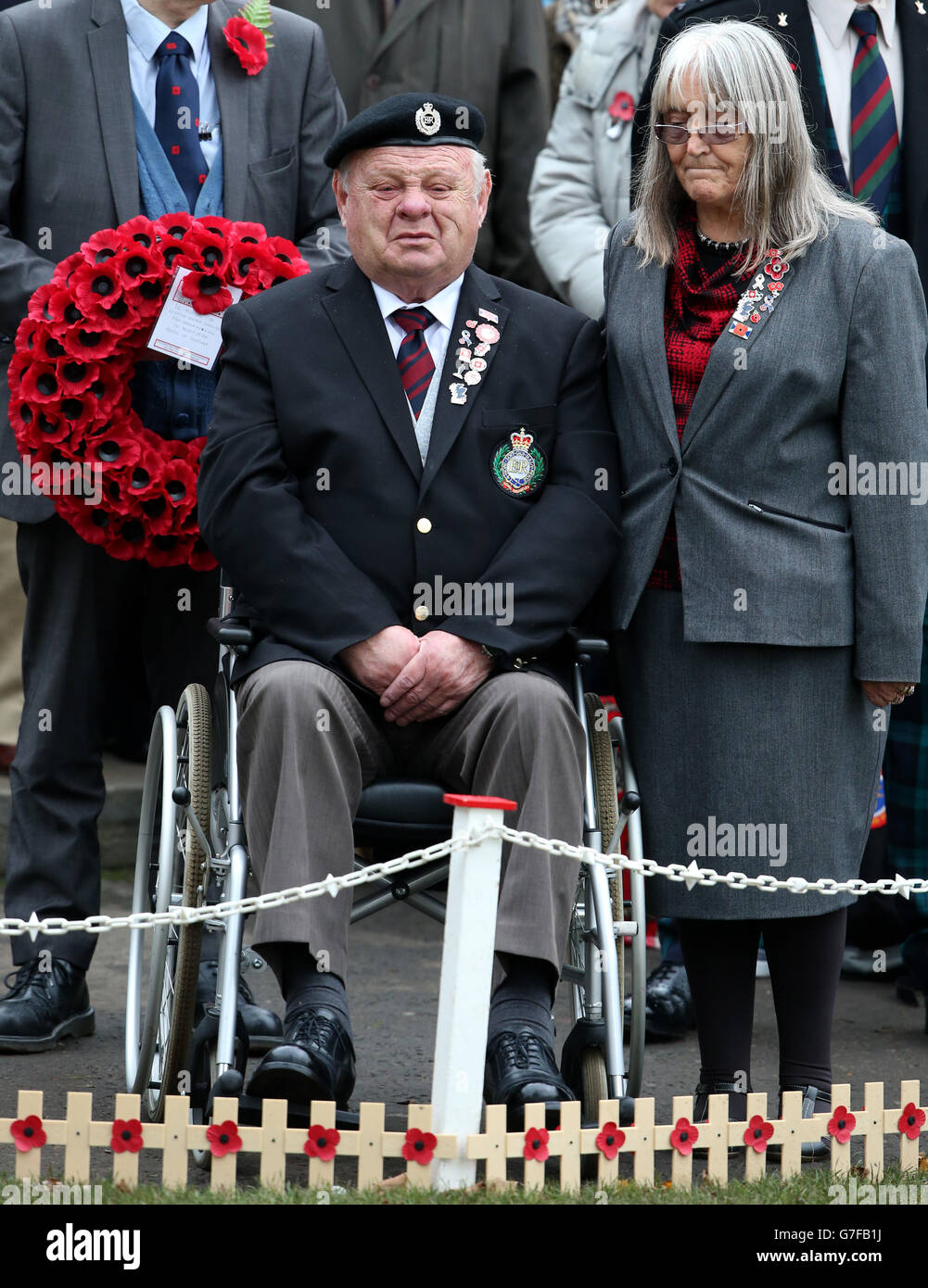 Former Royal Engineer Robert McKenzie and Barbara McKenzie from East ...