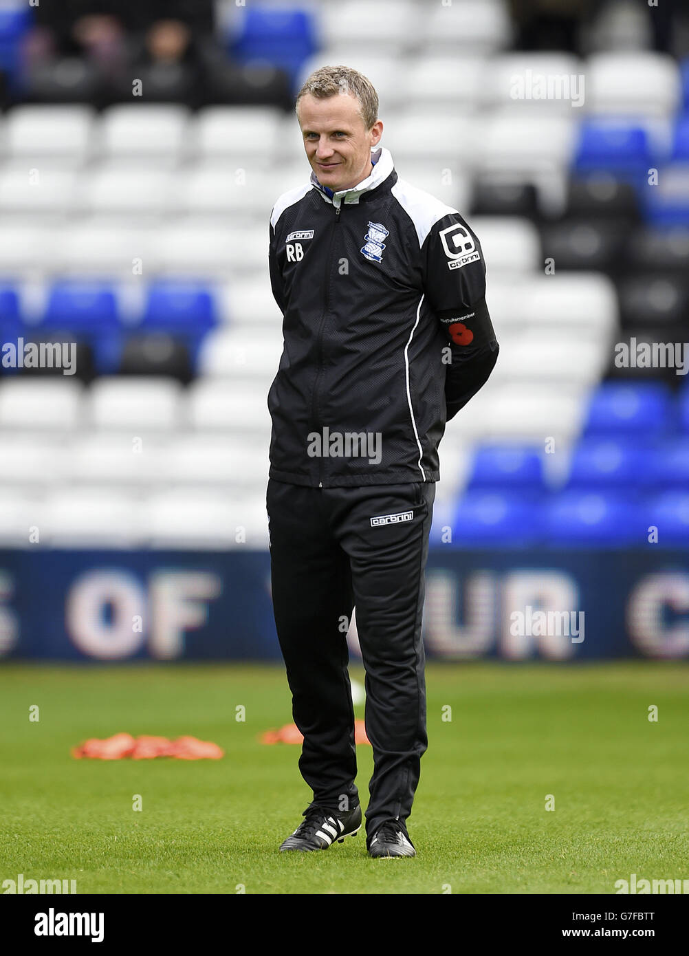 Birmingham City's senior professional development coach Richard Beale ...